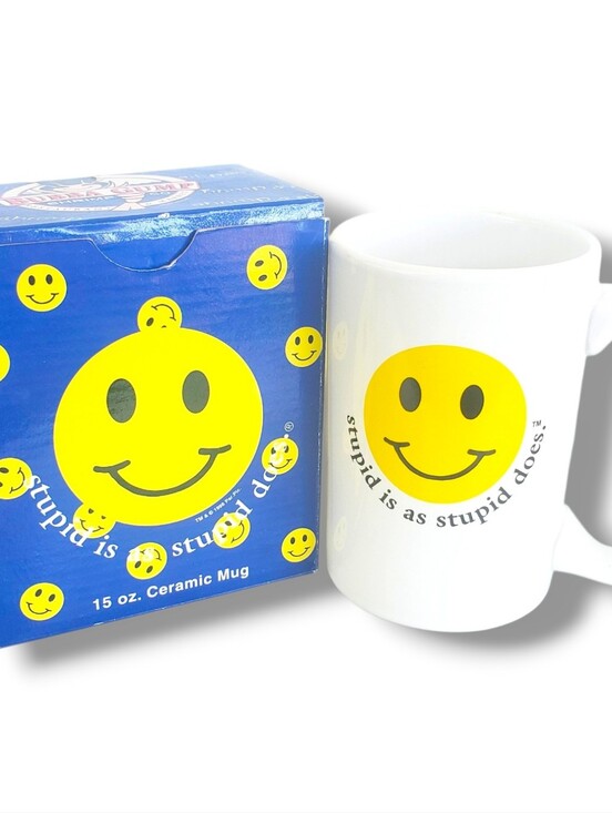 Accents | Rare New Bubba Gump Shrimp Co Ceramic Mug Stupid Is As Stupid ...